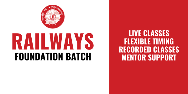 Railway Foundation Course Live