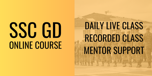 SSC GD Live Course