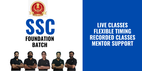 SSC Foundation Course Live